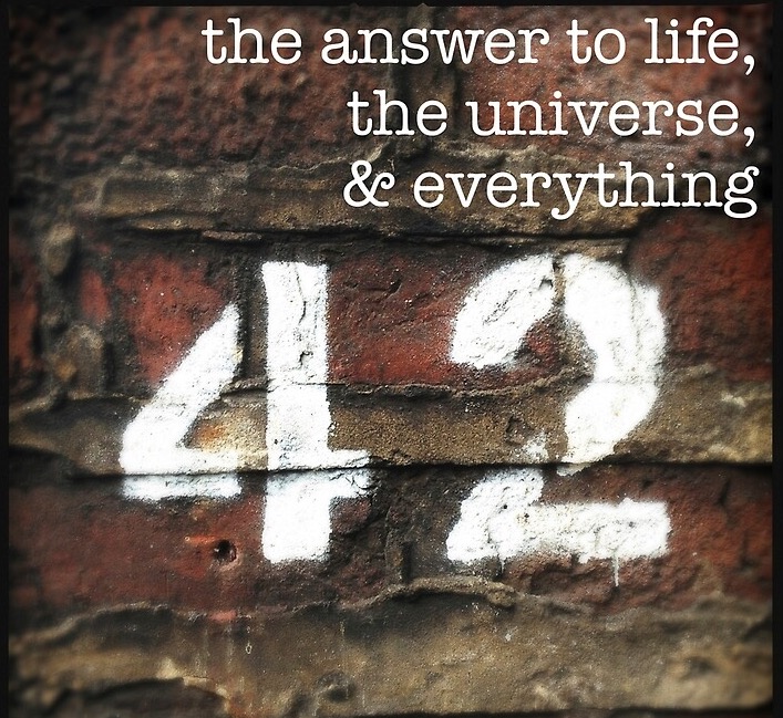 42 – The answer to everything – 360 of my 180